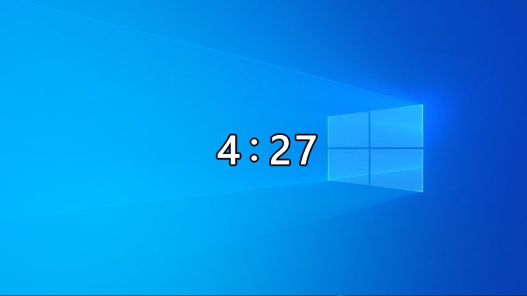 多機能デスクトップ時計「TVClock」の使い方｜ウィンドウで隠れない時計アプリ | ぱなだブログ